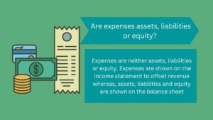 Are expenses assets, liabilities, or equity? - Financial Falconet