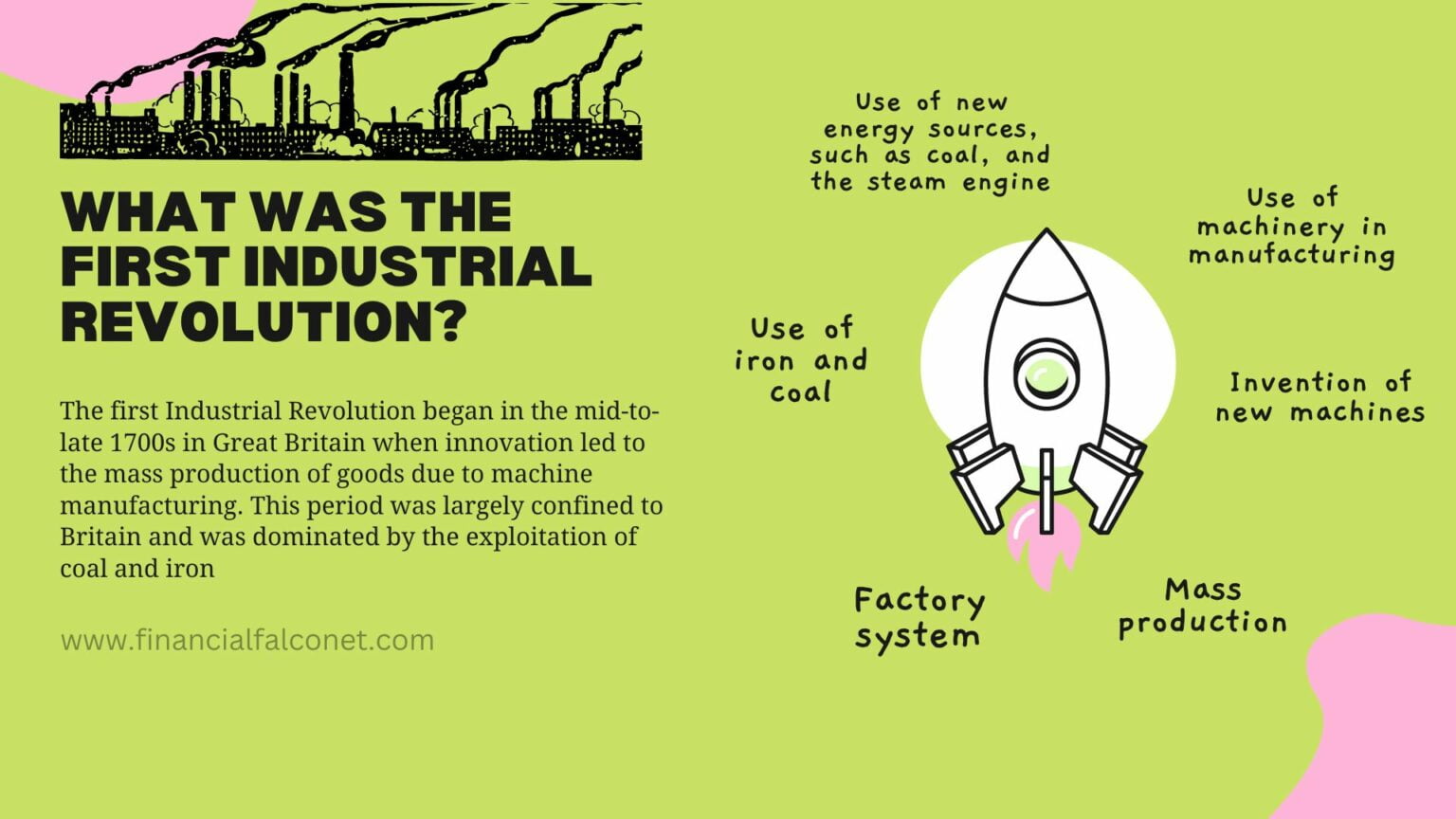 First Industrial Revolution: Inventions and Causes - Financial Falconet