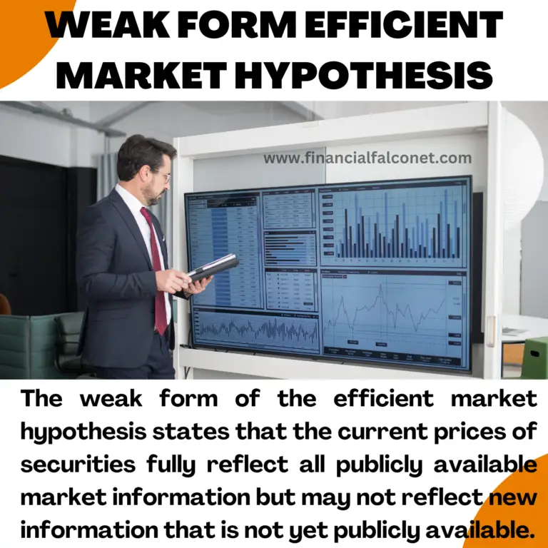 Weak Form Efficient Market Hypothesis - Financial Falconet